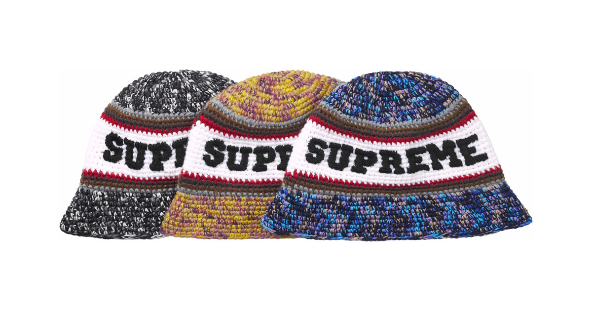 Knit Logo Crusher - SS26 - Supreme Drop List