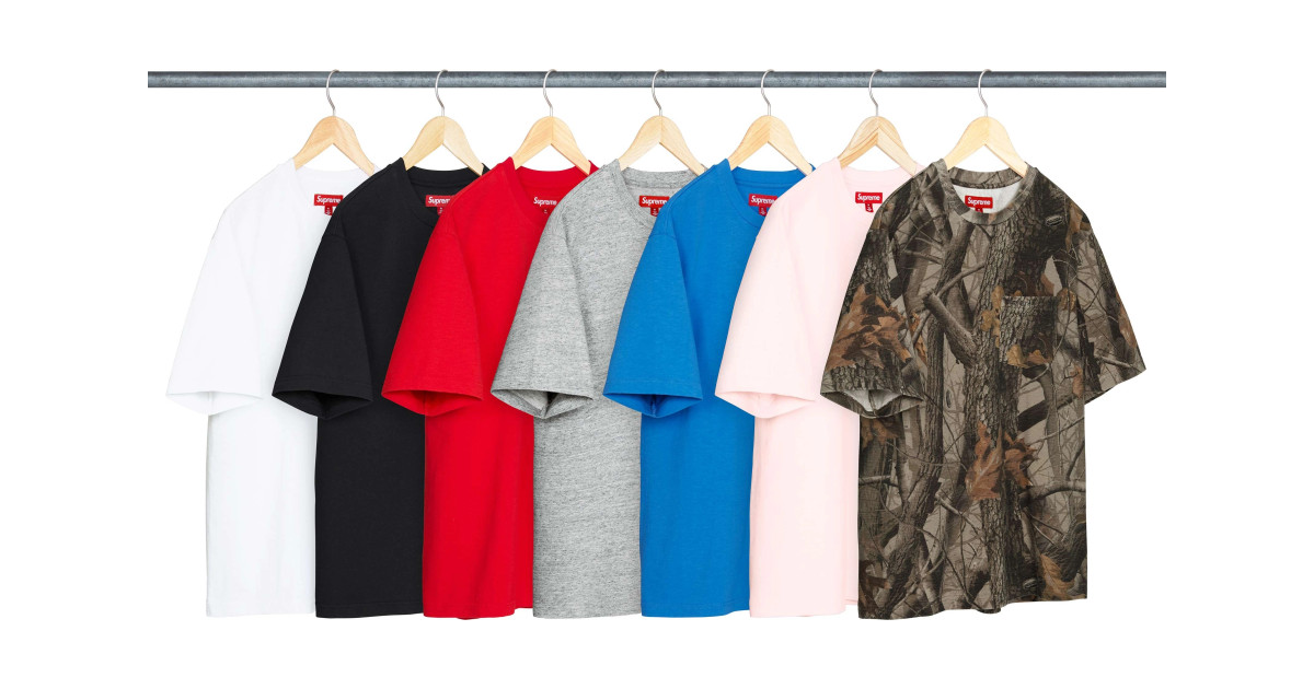 S/S Pocket Tee - SS26 - Supreme Drop List
