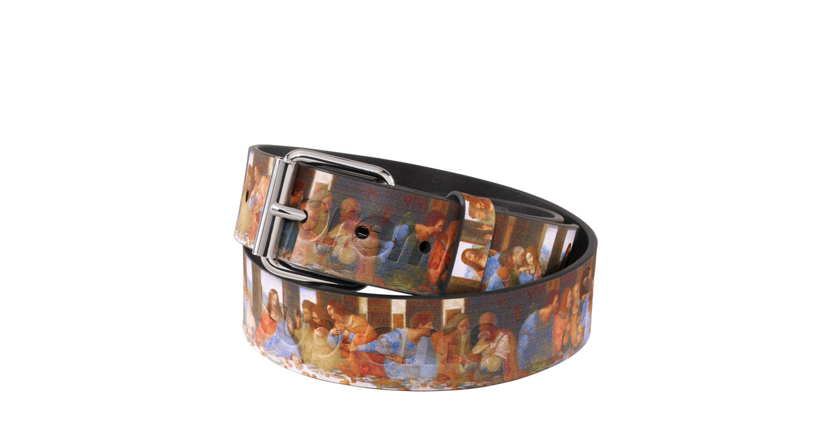 Supreme Last Supper Leather Belt - SS25 - Supreme Drop List