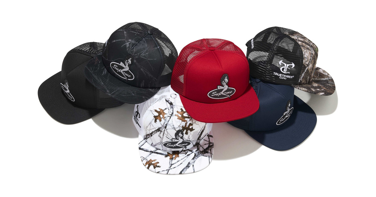 Supreme Pinup Mesh Back 5-Panel - FW25 - Supreme Drop List