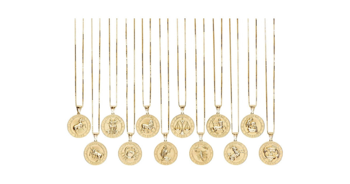 Supreme Jacob&Co 14K Gold Zodiac Pendant - FW24 - Supreme Drop List