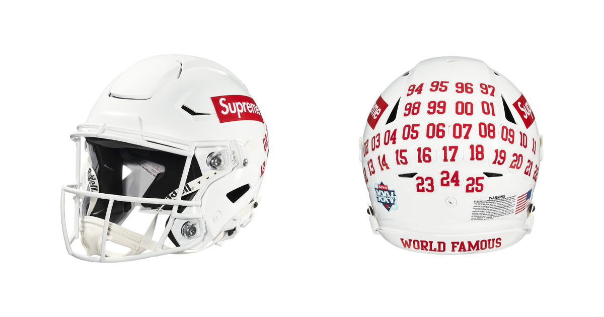 Supreme Riddell SpeedFlex Helmet - FW25 - Supreme Drop List