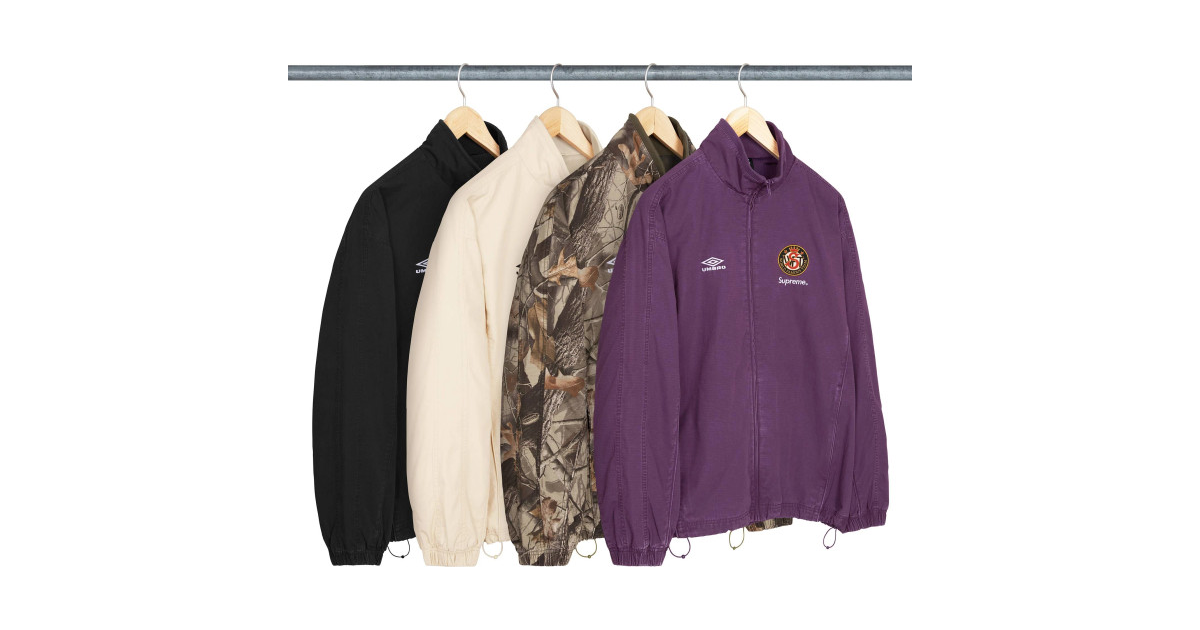 Supreme®/Umbro® Cotton Ripstop Track Jacket - SS26 - Supreme Drop List