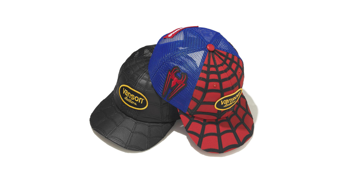 Supreme®/Vanson Leathers® Spider-Man Mesh Back 6-Panel - SS26 - Supreme ...